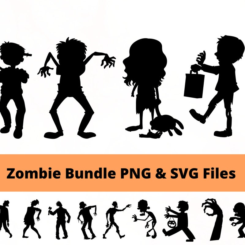 Zombie Svg Files - Etsy