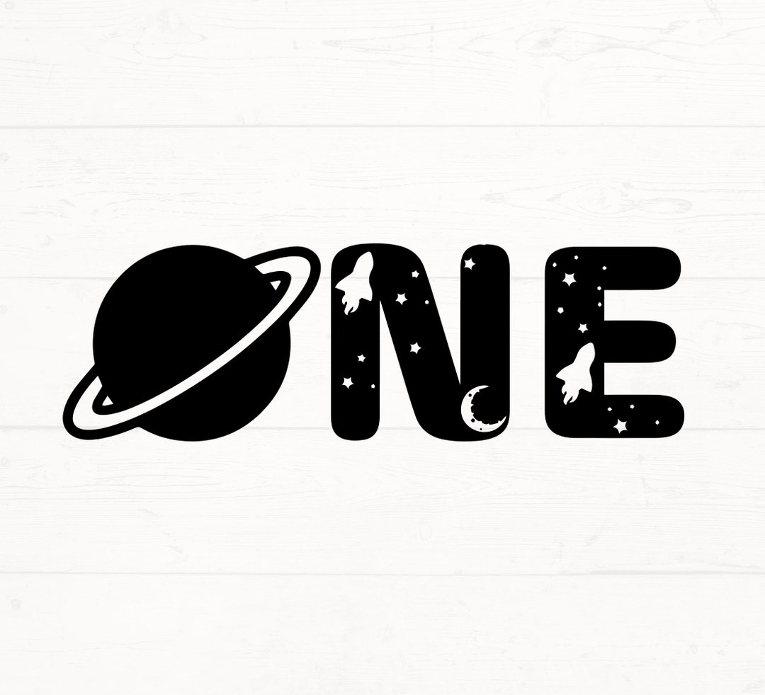 Space One SVG, Space Png, One Space Birthday Svg, First Birthday Svg ...