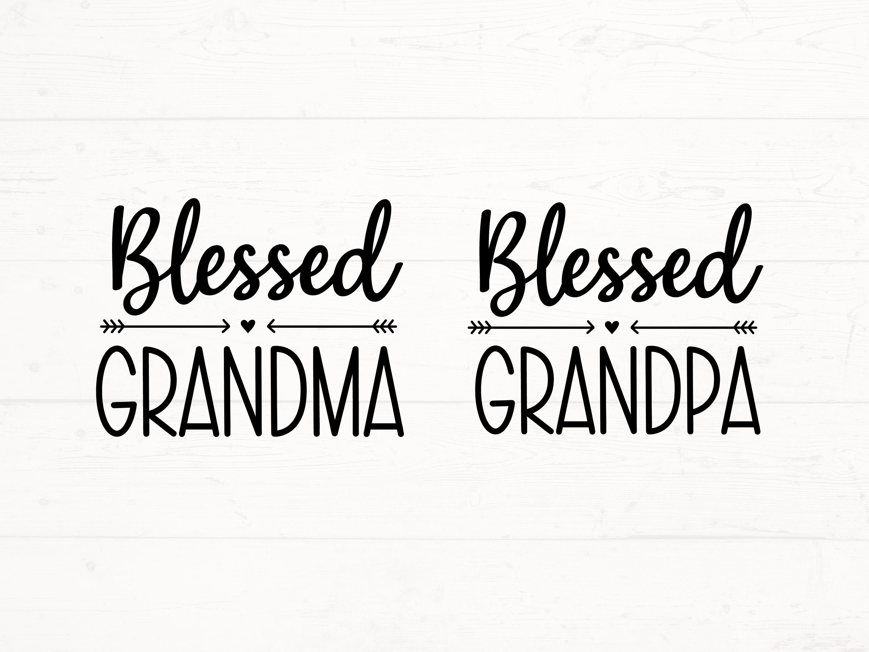 Blessed Grandma SVG, Blessed Grandpa SVG, Blessed Grandparents PNG ...