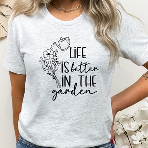 Life is Better in the Garden Svg, Gardening Svg, Hoeing Ain't Easy Svg ...
