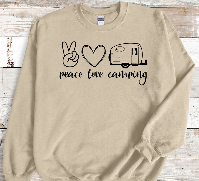 Peace Love Camping SVG Camping Lover Svg Png Camping PNG - Etsy