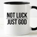 Not Luck Just God SVG, Faith Svg, No Luck Just God Png, Church Shirt ...