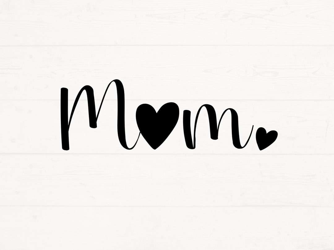 Mom Heart Svg, Mom Shirt Design, Mom Heart Shirt Design, Heart Mama Svg ...