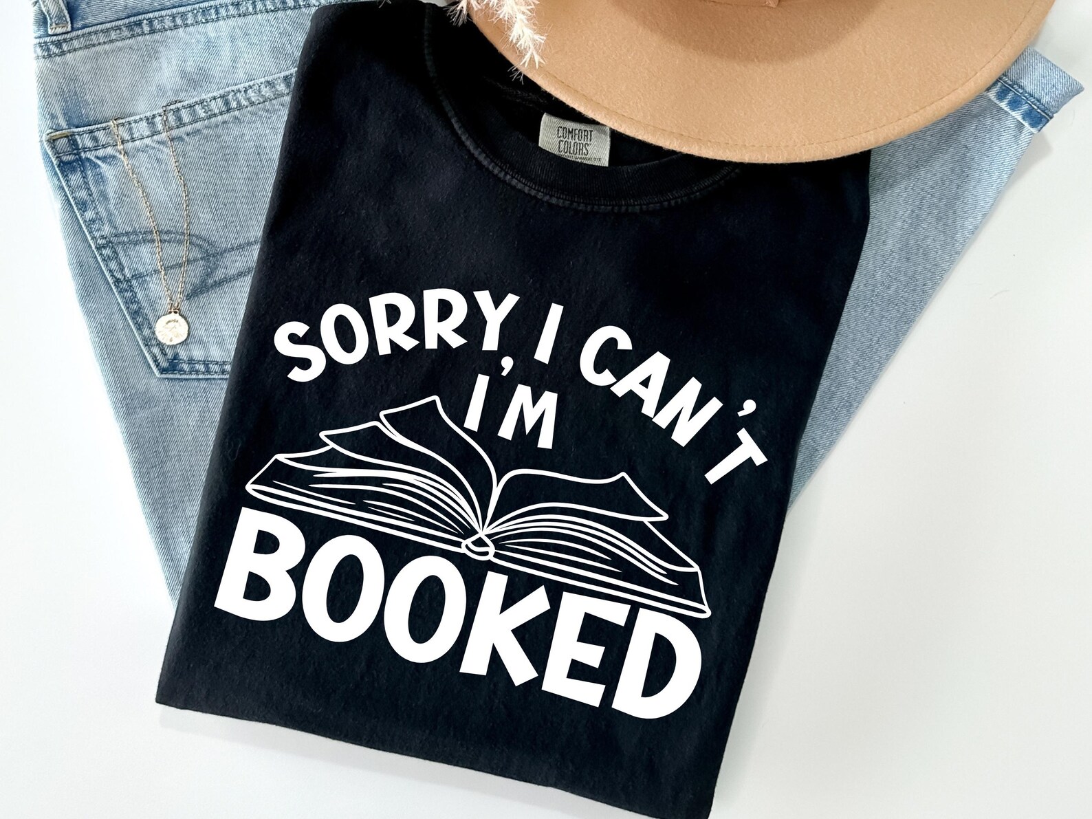 Sorry I Can't I'm Booked Svg Png, Book Lover Svg, Book Bag Png, Book ...