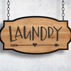 Laundry Svg Bundle, Laundry Room Sign Svg Dxf Eps Png, Wash and Dry Svg ...