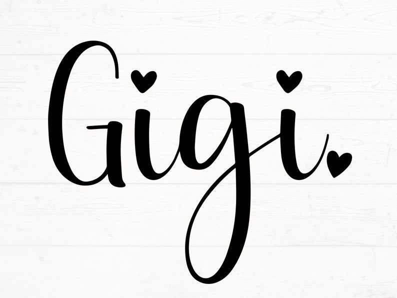 Gigi SVG, Gigi Shirt Design, Gigi PNG, Gigi Shirt Svg - Etsy Canada