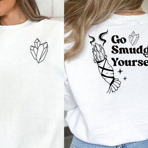 Go Smudge Yourself Svg, Sage SVG PNG, Witch Sage Cut File, Sage Cut File for Cricut - Etsy