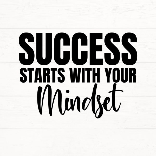 Growth Mindset Svg - Etsy