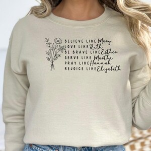Believe Like Mary Svg Png, Faith Svg, Thank God SVG, Christian Shirt ...