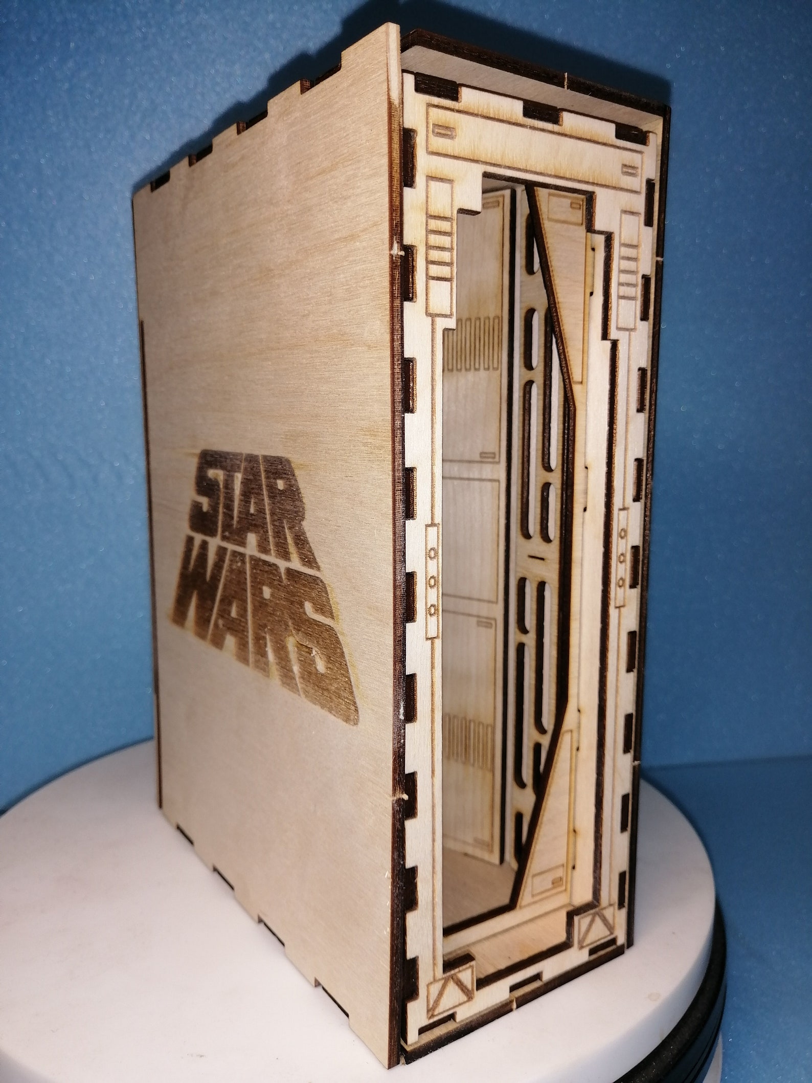 Space Ship Star Wars Book Nook/ Star Wars Shelf Insert/ DIY | Etsy