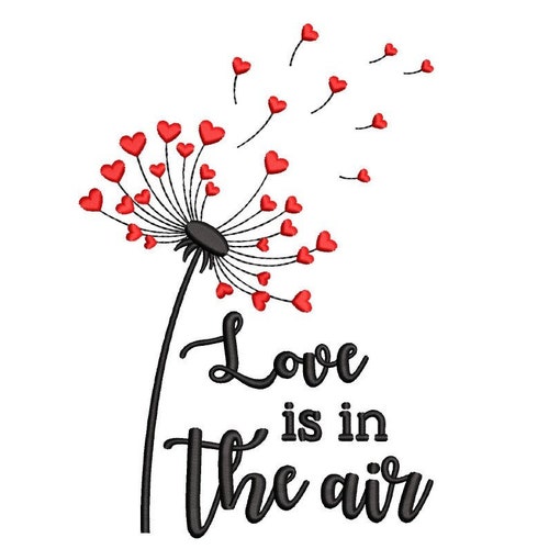 Valentine Gnome Embroidery Design 3 Sizes Instant Download | Etsy