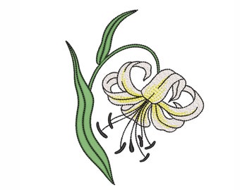 Lily - Machine Embroidery Design - Etsy