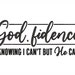 Godfidence Embroidery Design, 8 Sizes, Instant Download - Etsy