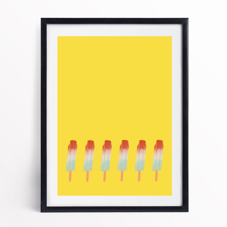 Popsicles-digital DOWNLOAD - Etsy
