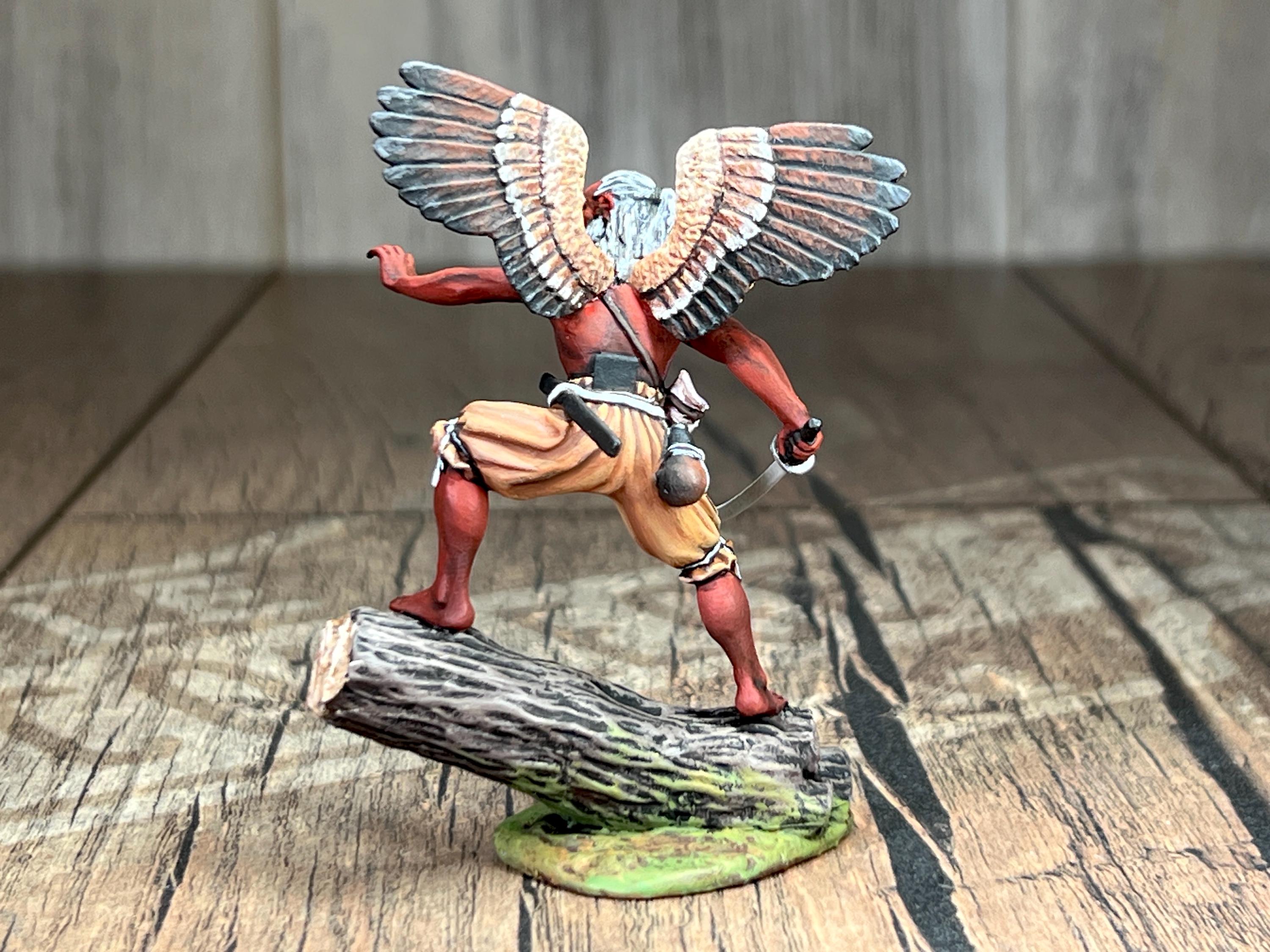 Tengu Tabletop Miniature Japanese Mythology Figure 3D Printed Decor ...