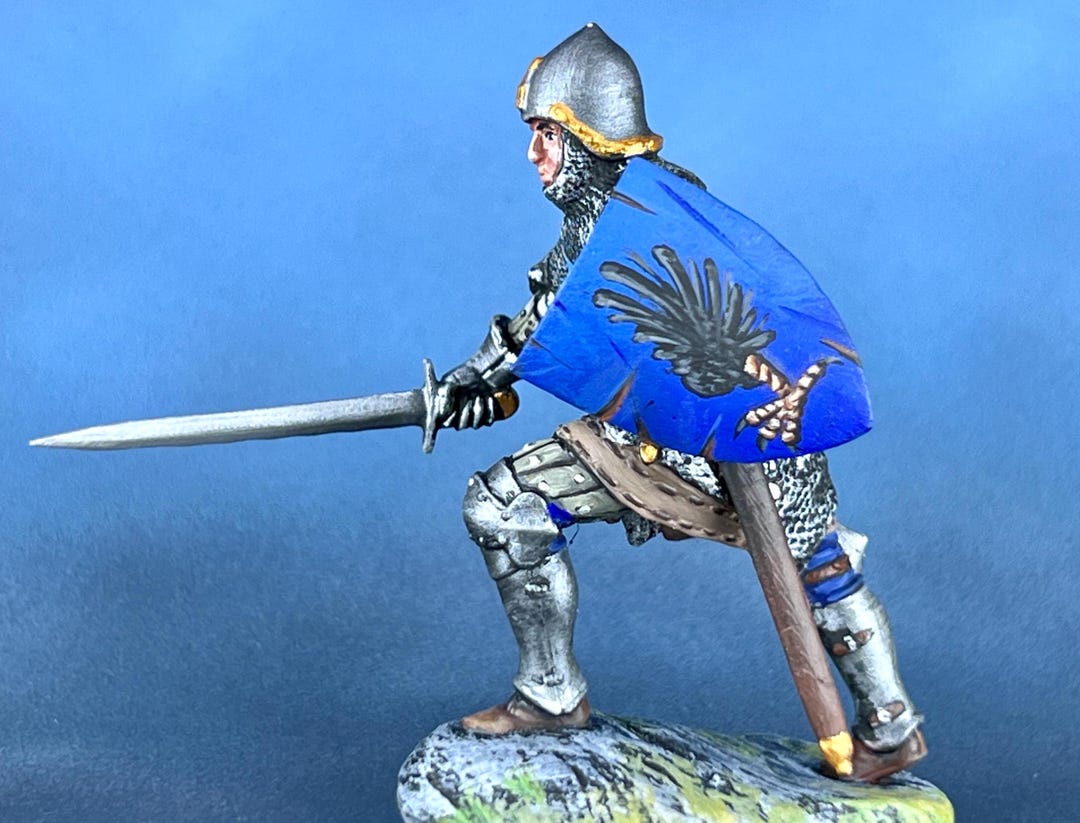 Gascony Knight 3d Printed Plastic Statuette, Tabletop Miniature ...