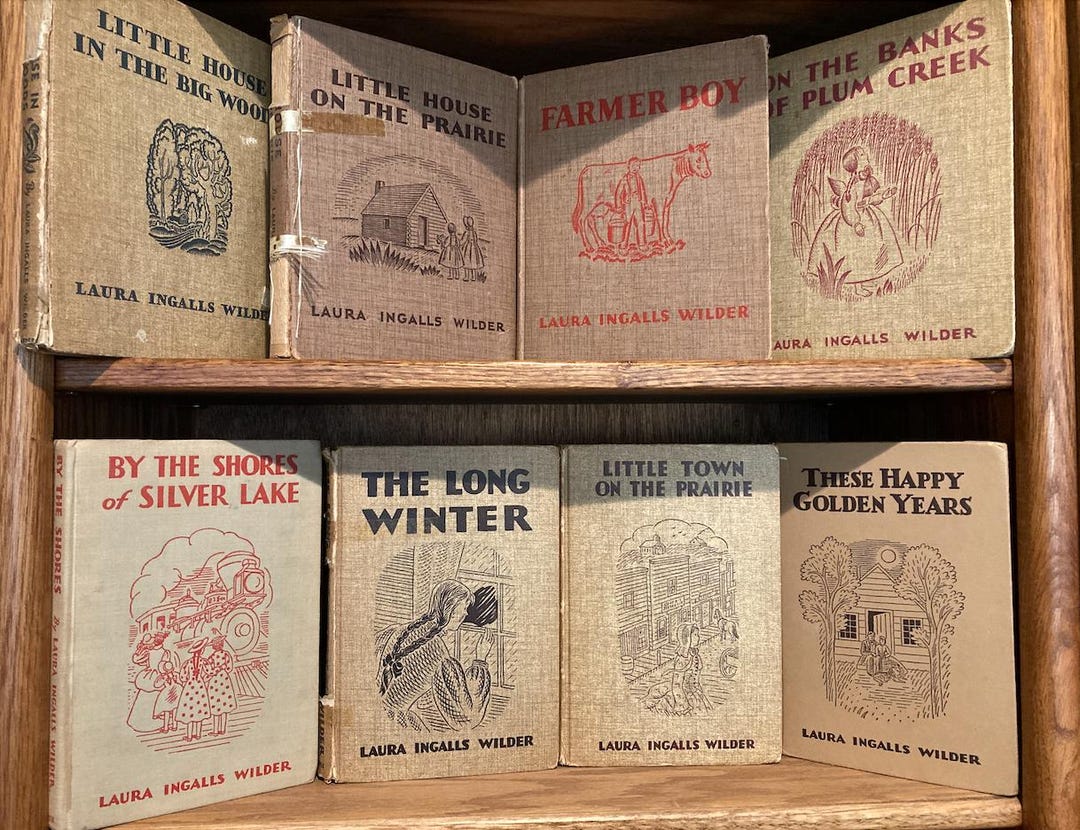 Vintage Little House Book Set (8 Books) - Etsy