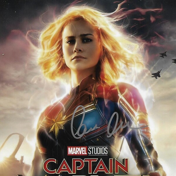 Brie Larson Autograph - Etsy