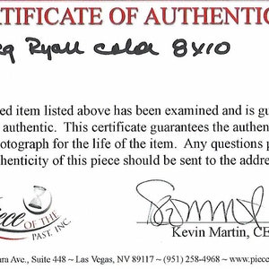 Meg Ryan Autographed 8 X 10 Signed Photo COA - Etsy