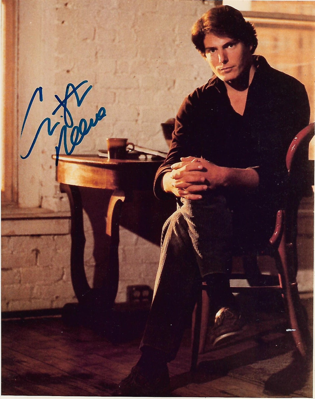 CHRISTOPHER REEVE Autographed 8 X 10 Signed Photo COA - Etsy