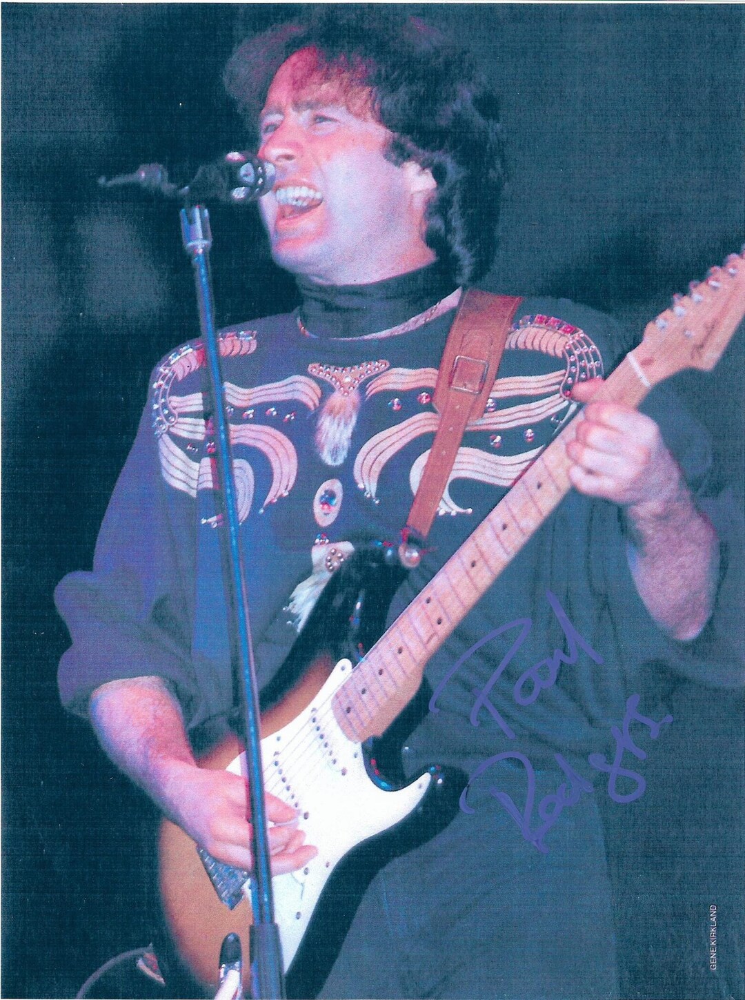 PAUL RODGERS "bad Company" Autographed 8 X 10 Signed Photo COA - Etsy