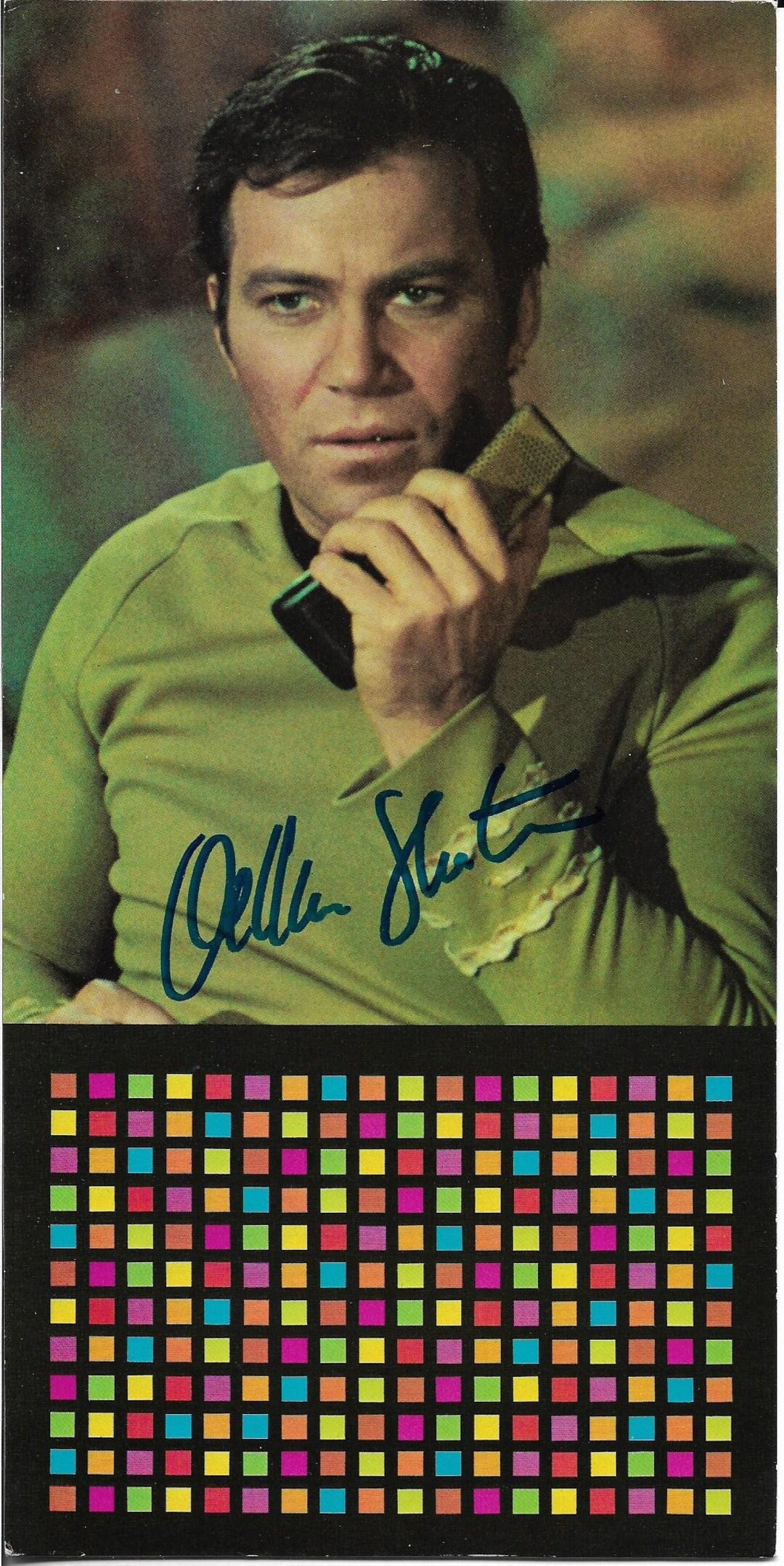 William Shatner Autographed Star Trek RARITY COA - Etsy