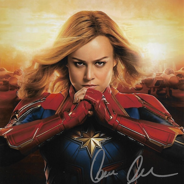 Brie Larson Autograph - Etsy