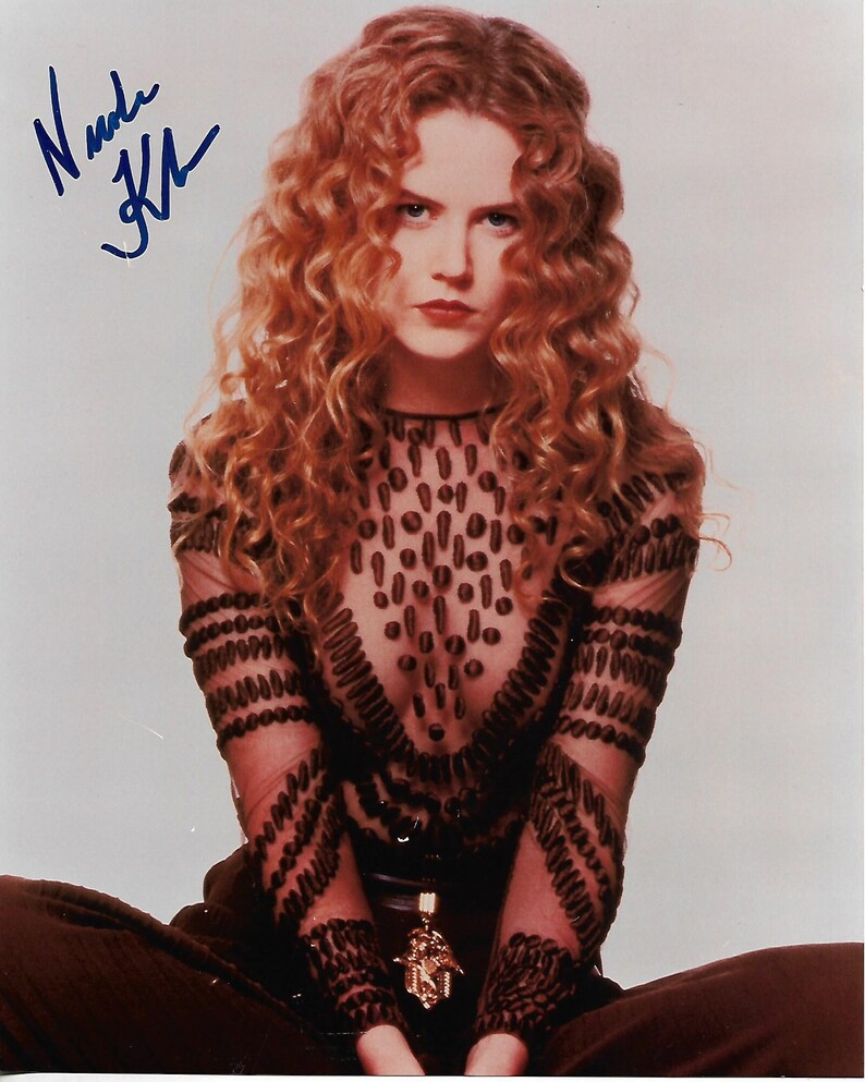 NICOLE KIDMAN Autographed 8 X 10 Signed Photo COA - Etsy
