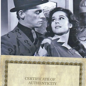 Sherry Jackson batman TV Series Autographed 8.5 X - Etsy