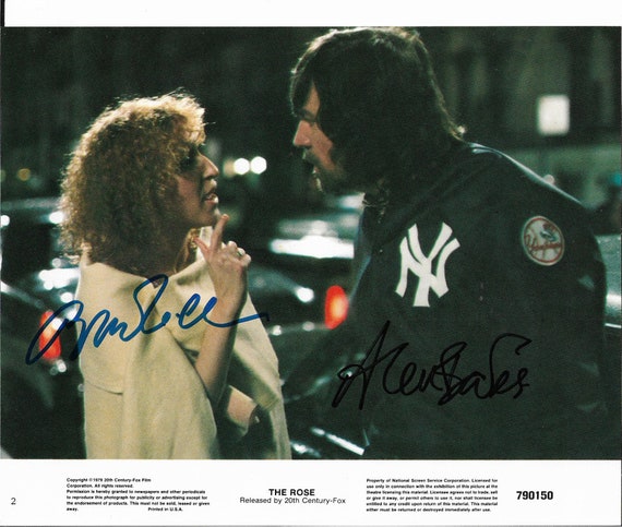 Bette Midler & Alan Bates Autographed 8 X 10 Signed Photo COA - Etsy