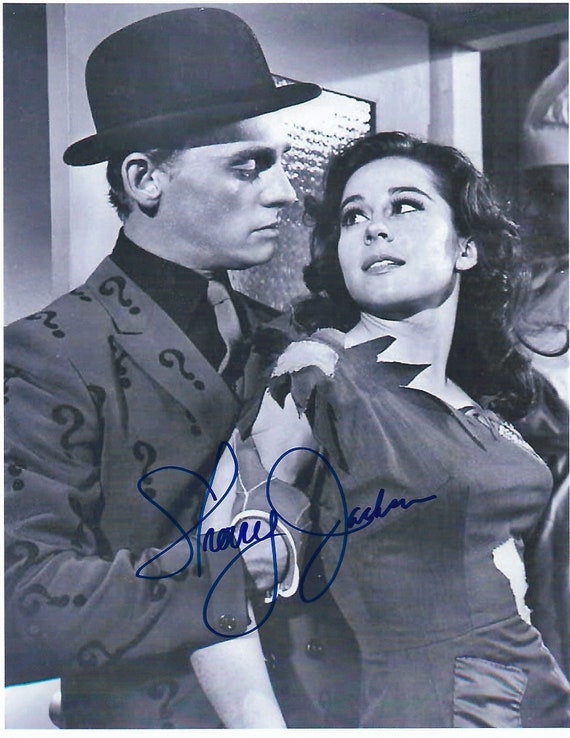 Sherry Jackson batman TV Series Autographed 8.5 X - Etsy