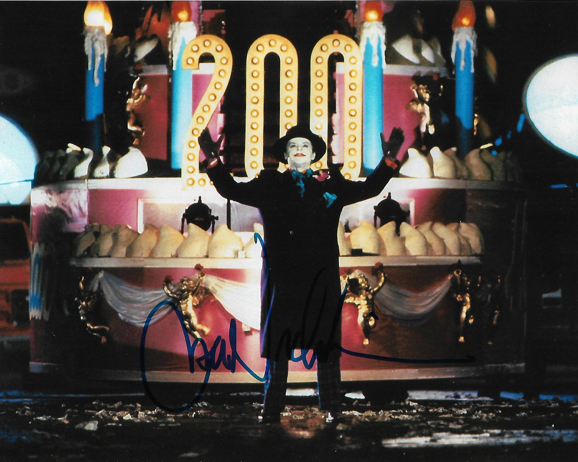 Jack Nicholson Joker Autograph
