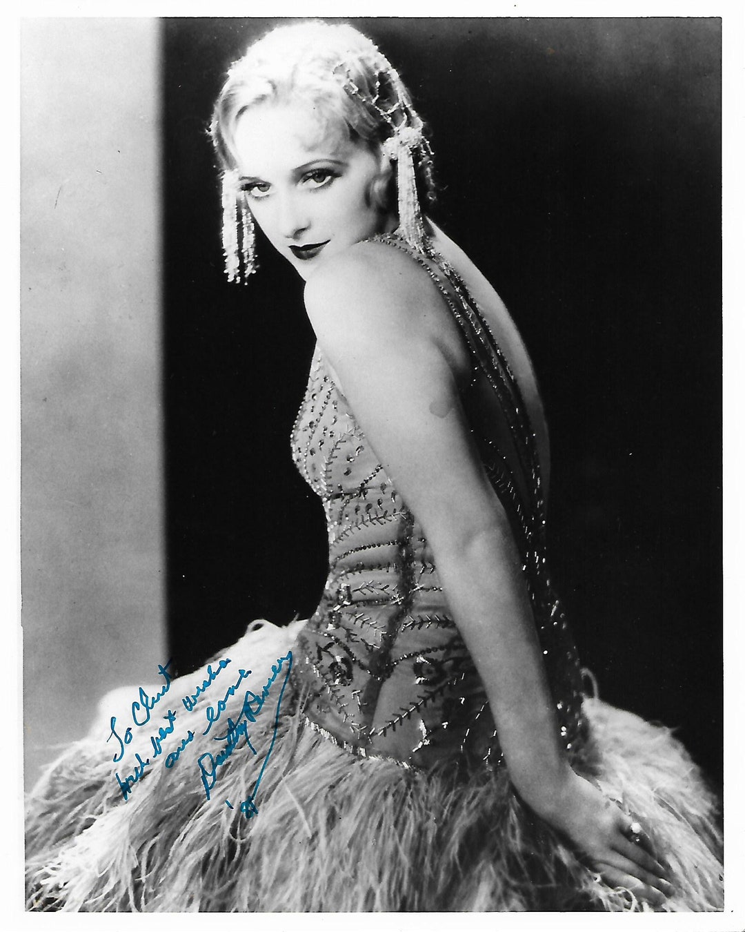 DOROTHY REVIER "silent Film Actress" Autographed 8 X 10 Signed Photo ...