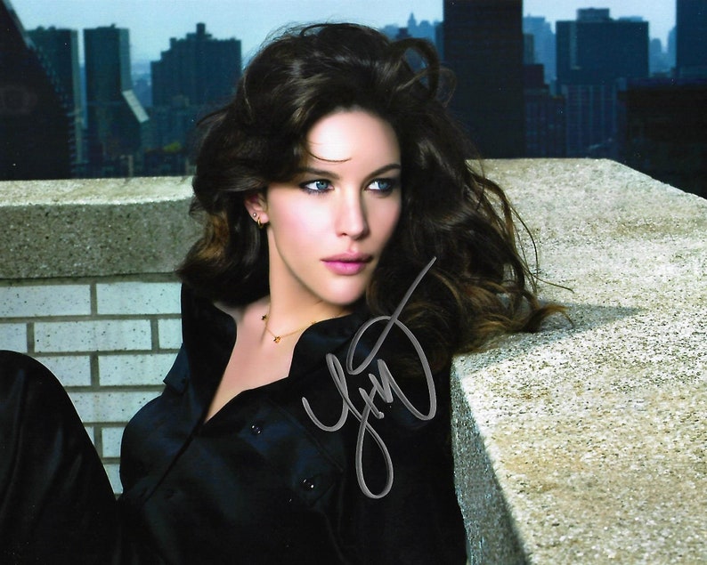 LIV TYLER Autographed 8 X 10 Signed Photo COA - Etsy