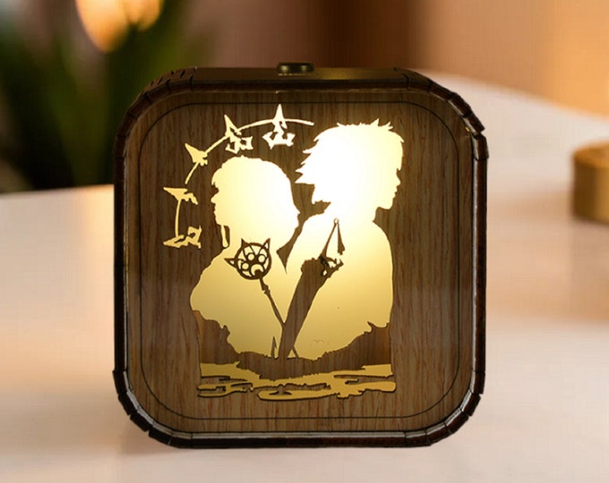 Final Fantasy X Music Box to Zanarkand Song 3D Light LED FFX Theme ...
