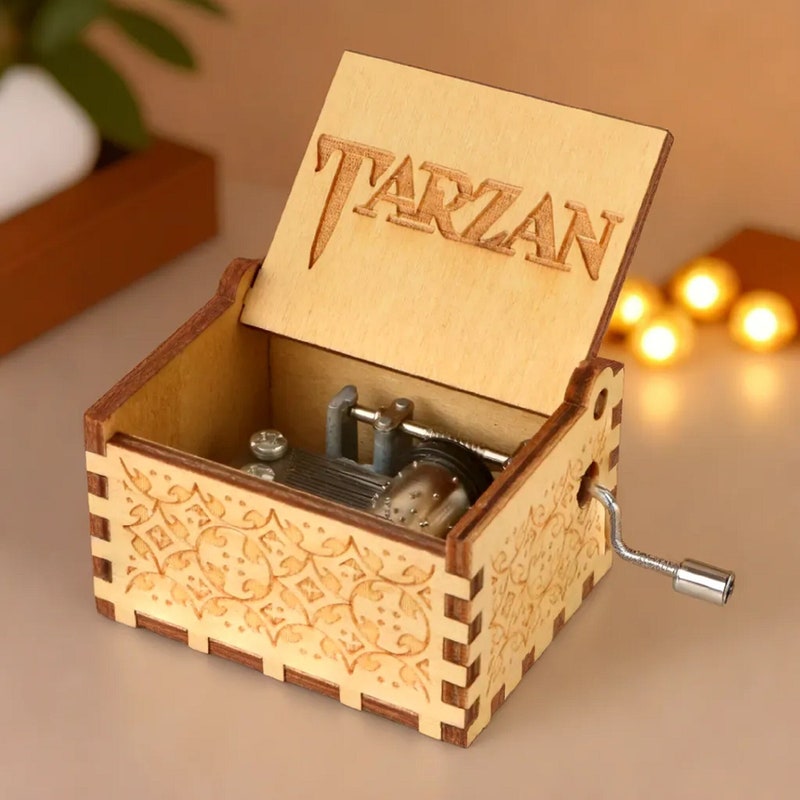 Heart Box Music Box - Etsy