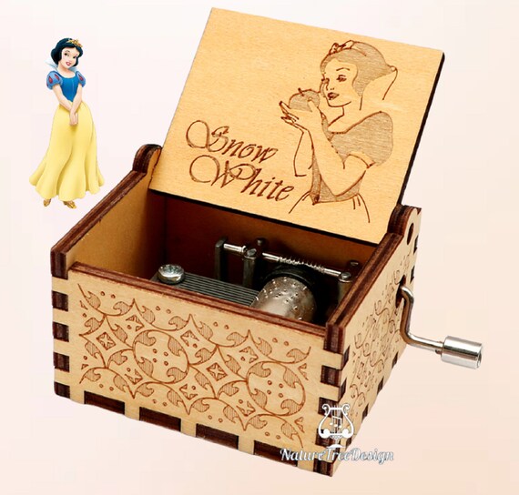 Snow White and the Seven Dwarfs Music Box ' Someday My - Etsy