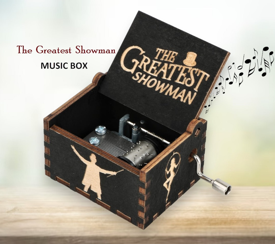 The Greatest Showman Music Box 'A Million Dreams' Theme Music Chest ...