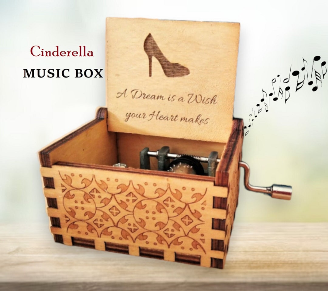 Cinderella Music Box A Dream is a Wish Your Heart Makes Theme Music ...