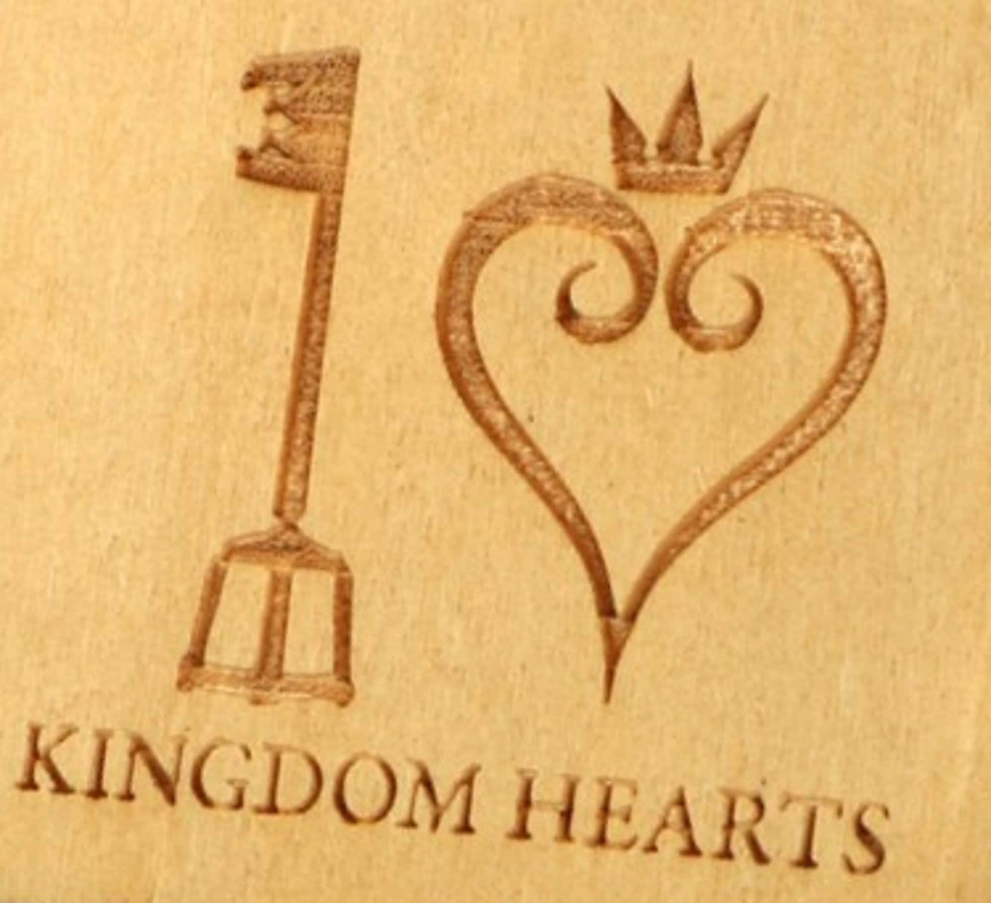 Kingdom Hearts Music Box Simple and Clean Theme Music Chest Wooden ...