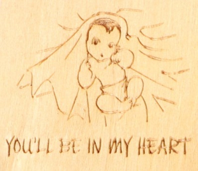 Tarzan Music Box You'll Be in My Heart Theme Music Chest Wooden ...