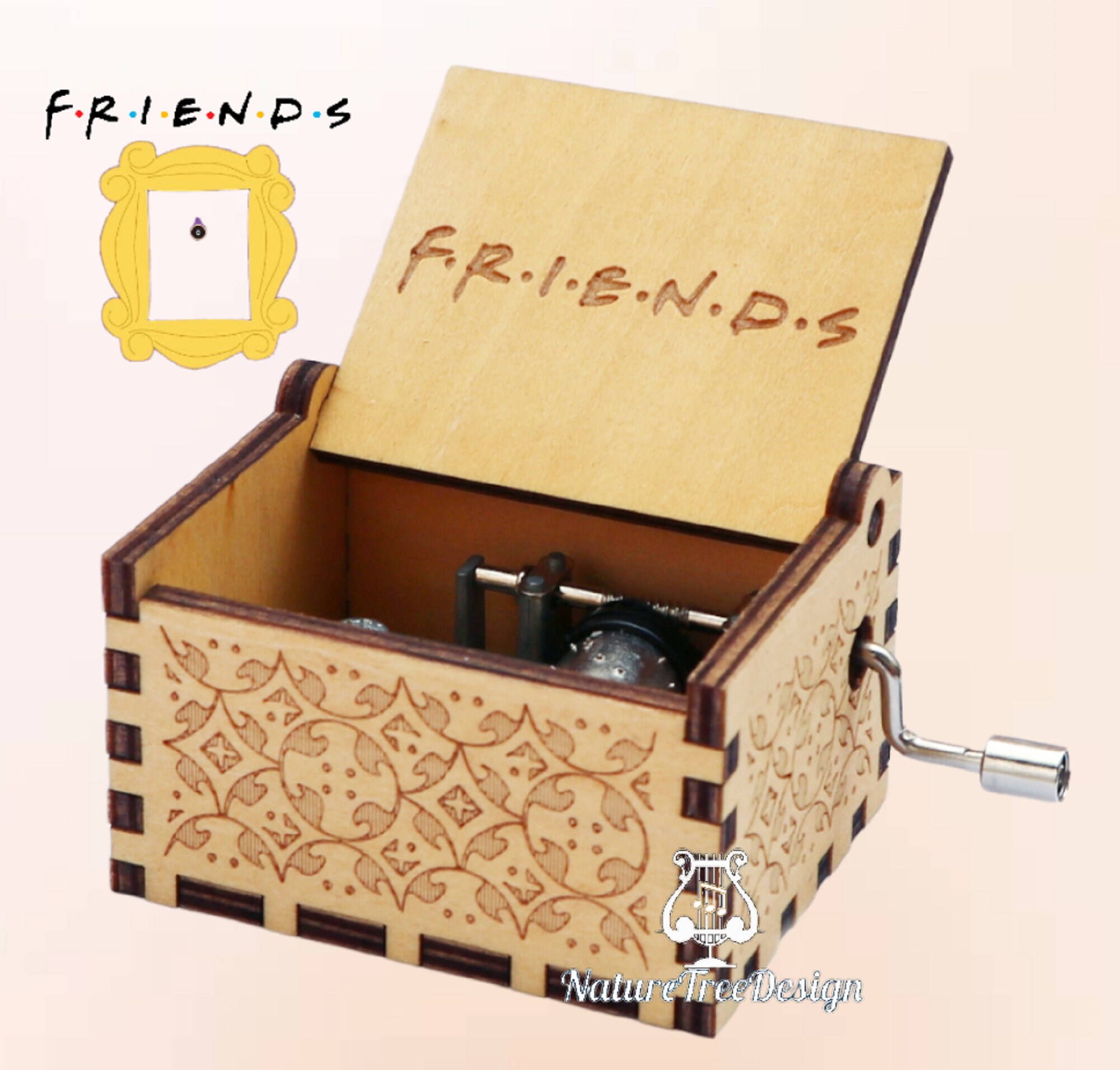 Collectibles Music Boxes Art & Collectibles Friends Music Box Theme ...