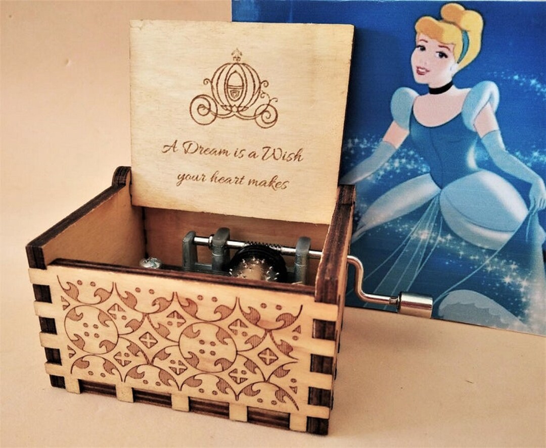 Cinderella Music Box A Dream is a Wish Your Heart Makes Theme - Etsy