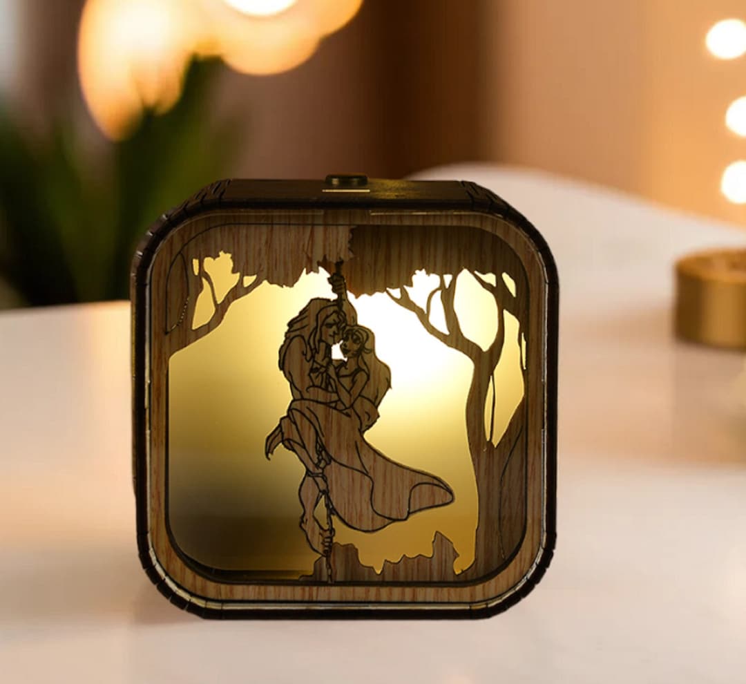 Tarzan Music Box 3D Light LED You'll Be in My Heart Song Theme Music ...