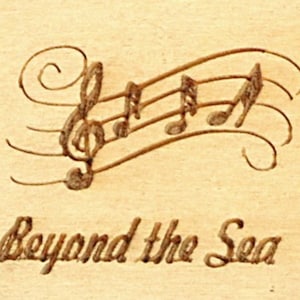 Finding Nemo Music Box ' Beyond the Sea ' Theme Music Chest Wooden ...