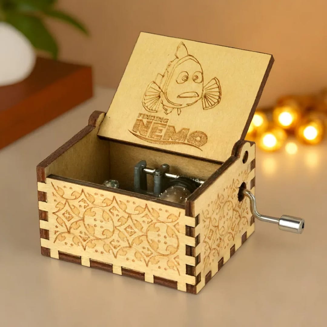 Finding Nemo Music Box 'beyond the Sea' Theme Music Chest Wooden ...