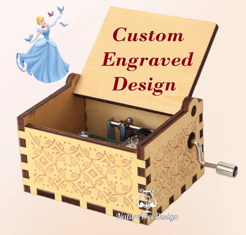 Cinderella Music Box A Dream is a Wish Your Heart Makes Theme - Etsy