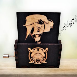 Pirates of the Caribbean Music Box Davy Jones Locket Theme Music Chest ...