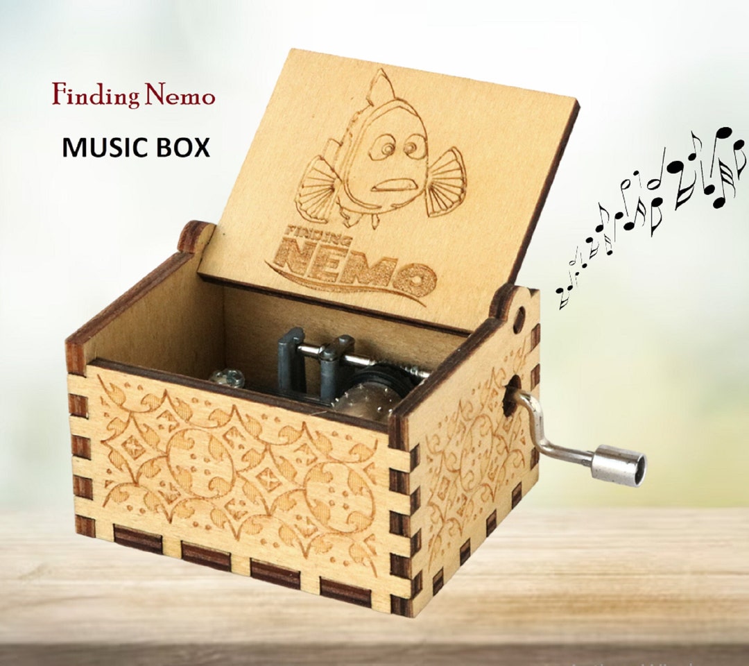 Finding Nemo Music Box 'beyond the Sea' Theme Music Chest Wooden ...