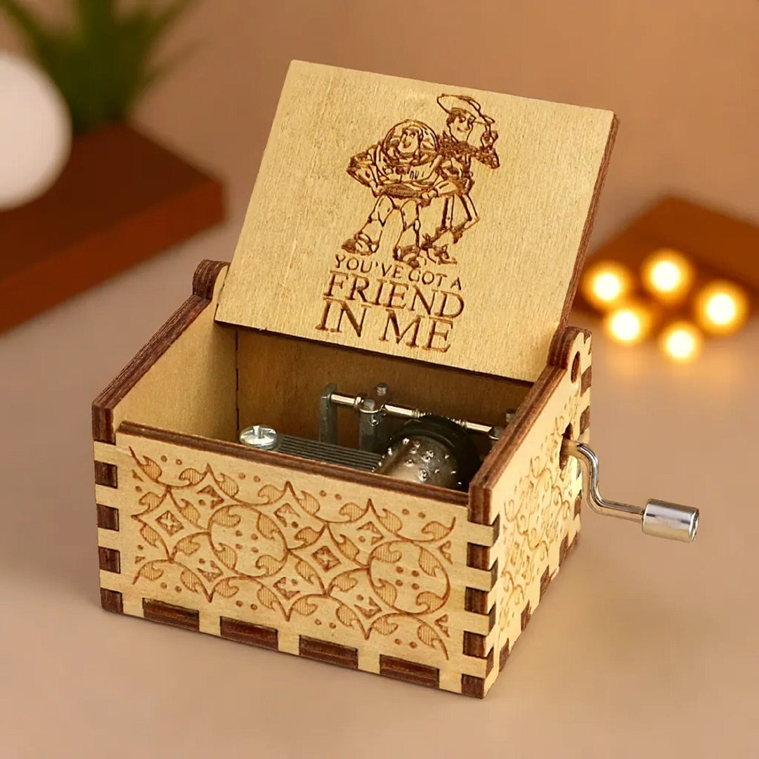 Toy Story Music Box ' You've Got a Friend in Me ' Theme Music Chest ...
